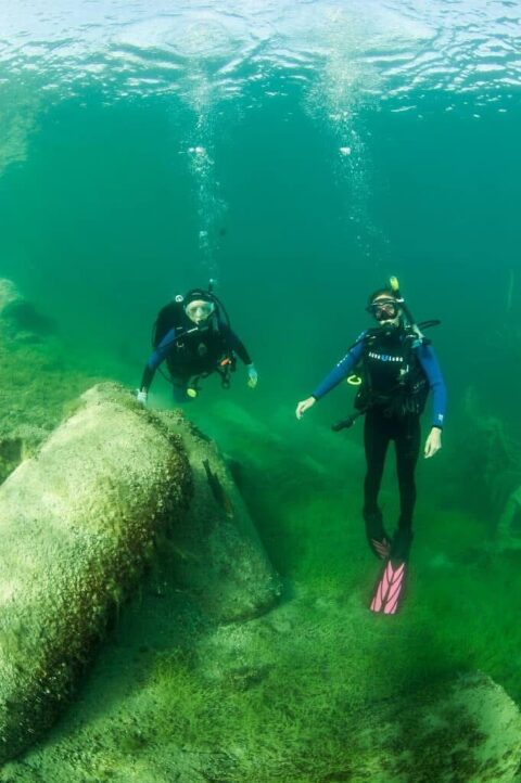 SCUBA DIVING - Pearl Lake Beach